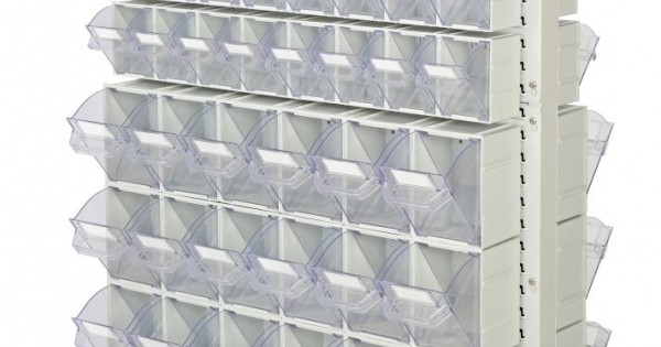 DOUBLE SIDED MOBILE RHINO TILT BIN KIT RTBTYC | 100 Tilt Bin Storage ...