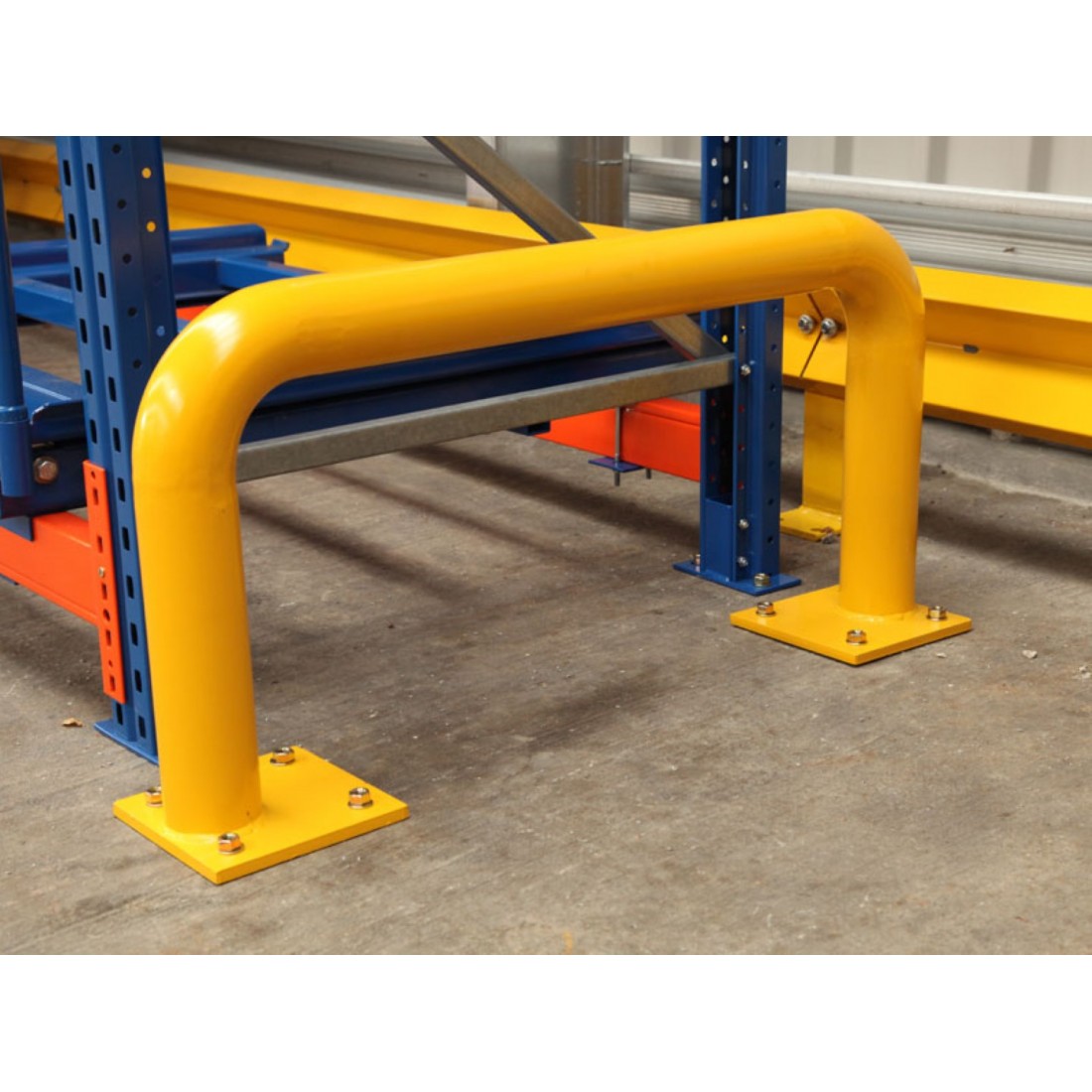 Tubular Rack End Barriers PA-TB-0900 | Barrier Protection| The Shelving Bay