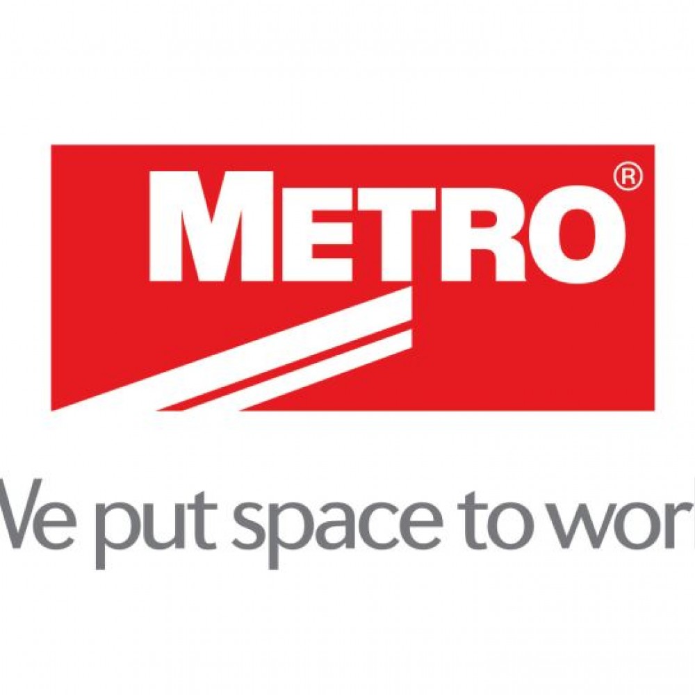 Metro Super Erecta Chrome Posts 33P| Healthcare Shelving | The Shelving Bay