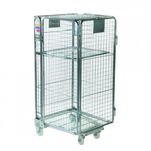 4-Sided Nesting Security Roll Container 19.A116/4 | Warehouse Handling ...