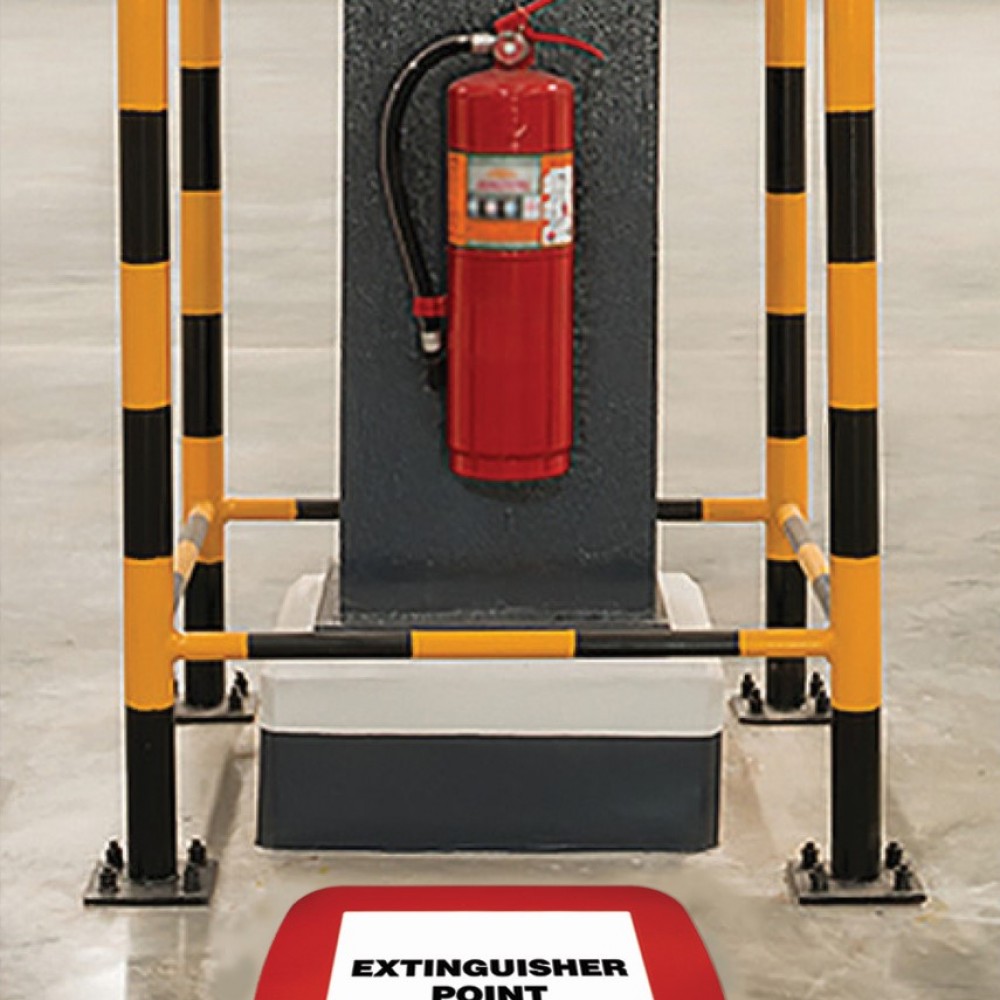 Frames 4 Floors Self-Adhesive Floor Identification FF4B/10 | Warehouse ...